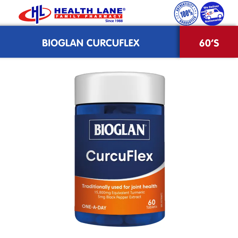 Bioglan Curcuflex (60's) | Shopee Malaysia