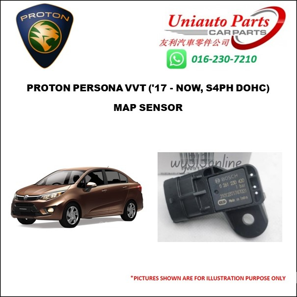 PROTON PERSONA VVT ('17 - NOW, S4PH DOHC) MAP SENSOR | Shopee Malaysia