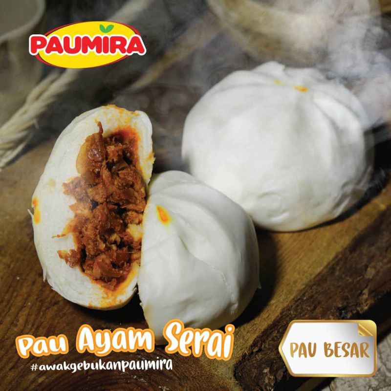 Pau Mira Blackpepper Ayam / Blackpepper Daging / Ayam Sambal Serai ...