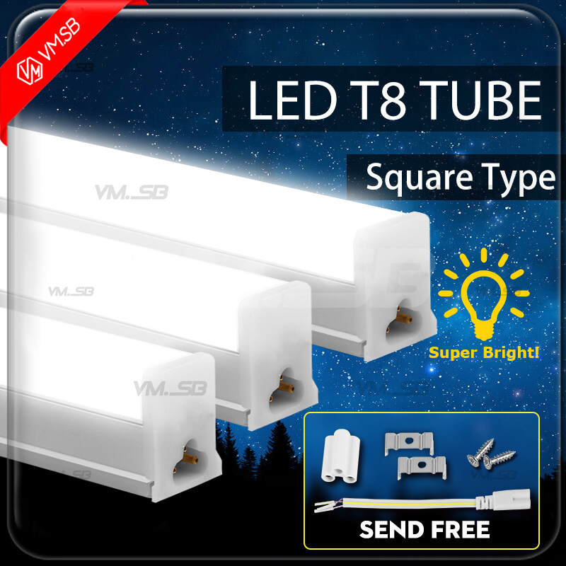 LED T5 Tube Light Complete Set Drop Curve Ceiling Light Lampu Plaster Siling Mentol Connector ...