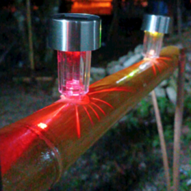 PELITA RAYA LED SOLAR Lampu Pelita Buluh Solar BAMBOO DECORATION LED ...