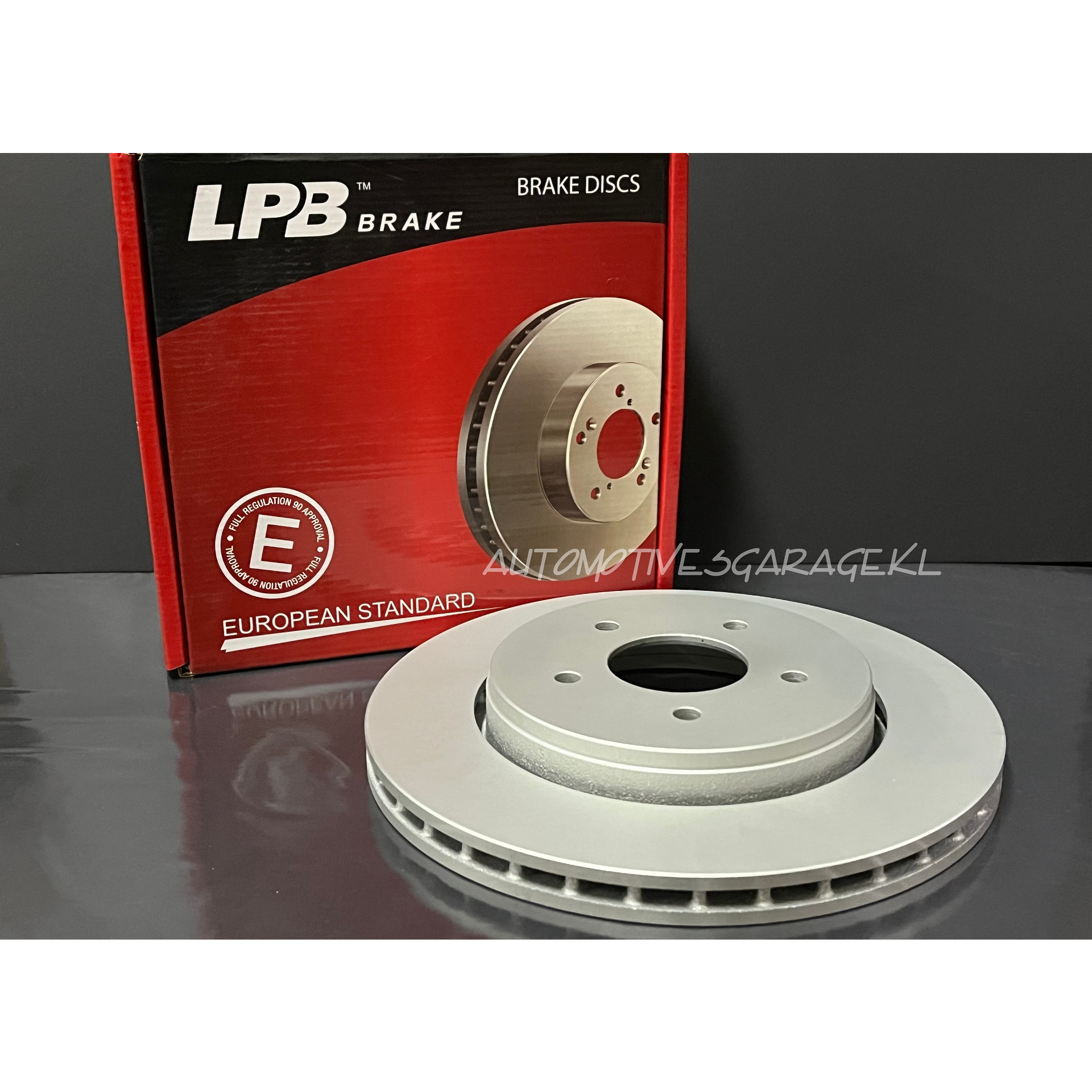 LPB - FRONT BRAKE DISCS / DISC ROTOR - N2132930 - 1 PAIR - PROTON EXORA ...