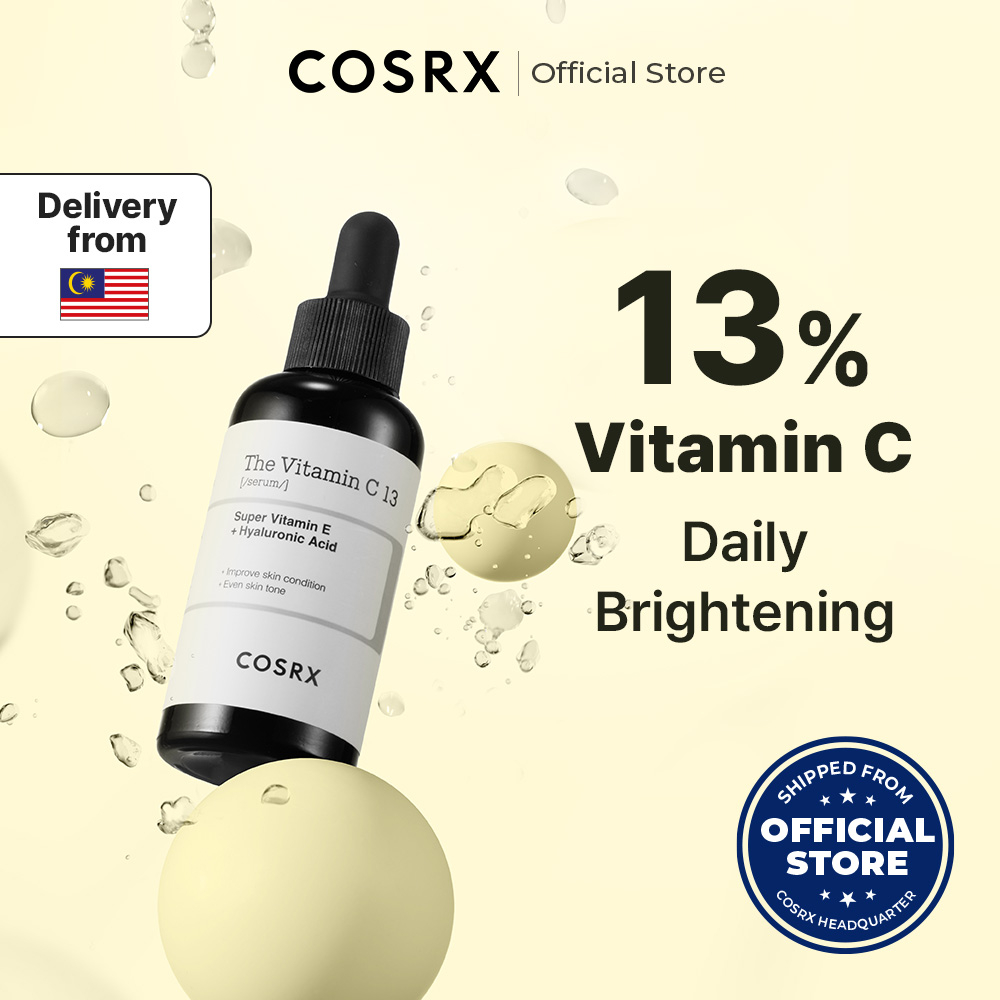 [COSRX OFFICIAL] The RX Derm serums, The Vitamin C 13 20ml, Pure Vitamin C 13%, Daily Mild ...