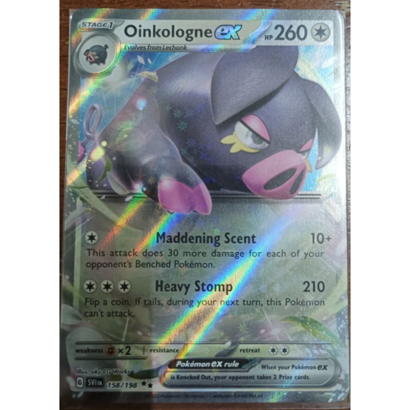 Oinkologne Ex Pokemon TCG | Shopee Malaysia