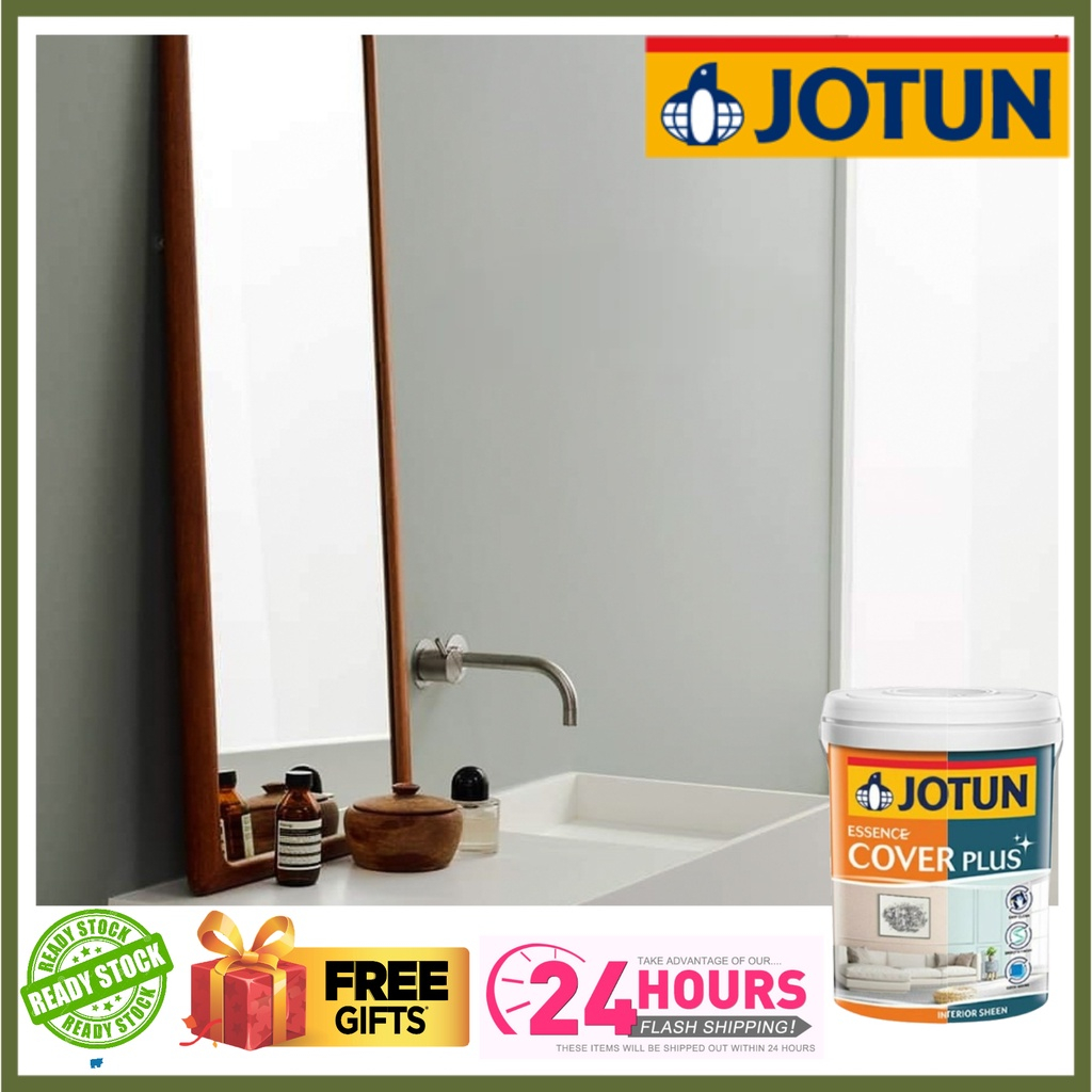 JOTUN 5L 1391 BARE ESSENCE COVER PLUS SHEEN & MATT/INTERIOR WALL PAINT /CAT BOLEH CUCI/KILAT ...