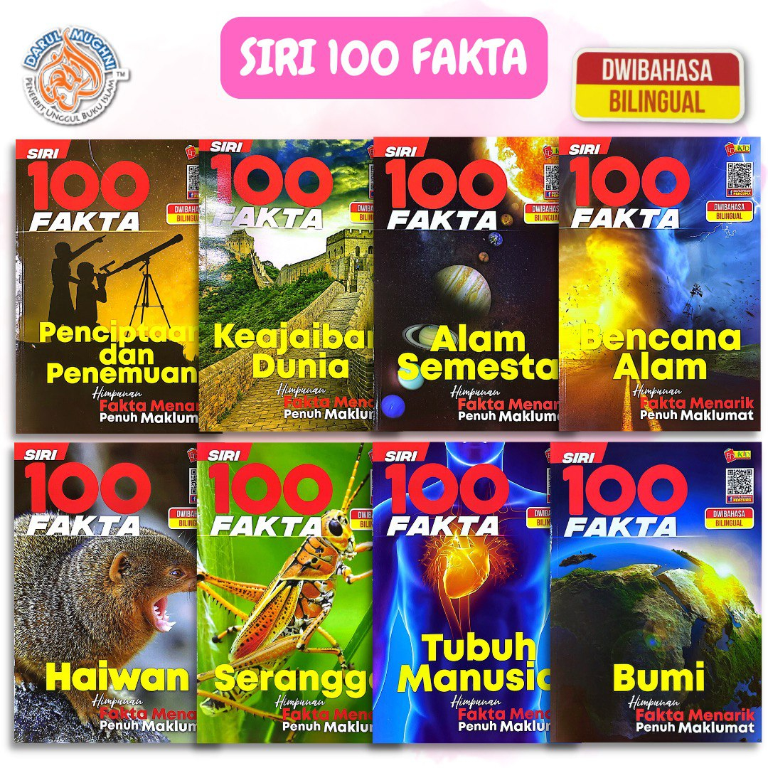 SET BUKU SIRI 100 FAKTA - Belajar Sains - Buku Fakta Dunia ...