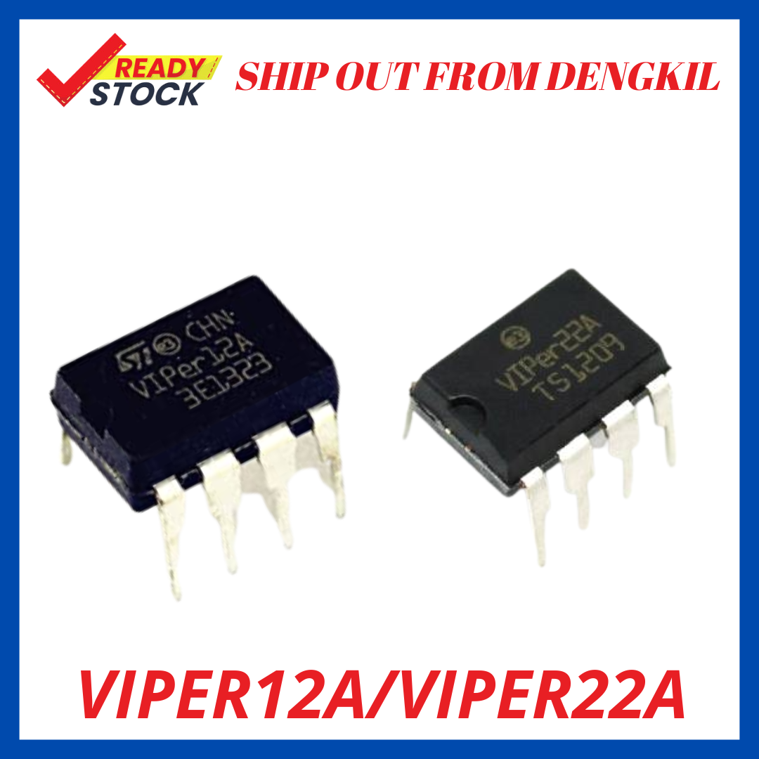 VIPer22 VIPer22A | VIPer12 VIPer12A DIP-8 Low Power OFF-Line SMPS ...