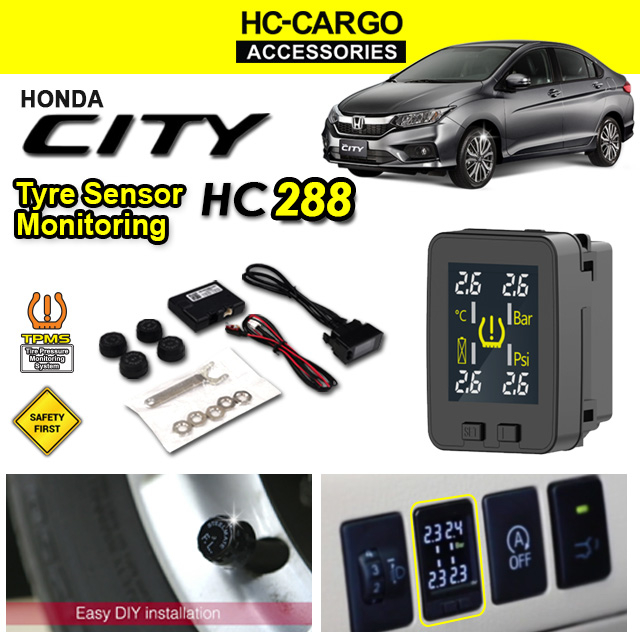 Honda City Tire Pressure Monitoring System TPMS With Sirim Certified HC ...
