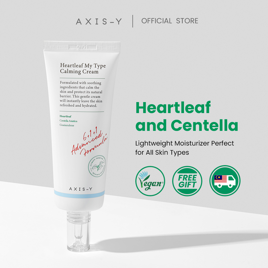 [AXIS-Y OFFICIAL] Heartleaf My Type Calming Cream | Shopee Malaysia