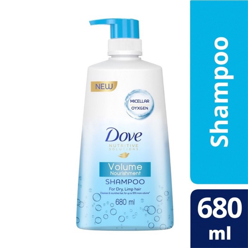 DOVE Volume Nourishment Shampoo 680ml | Shopee Malaysia
