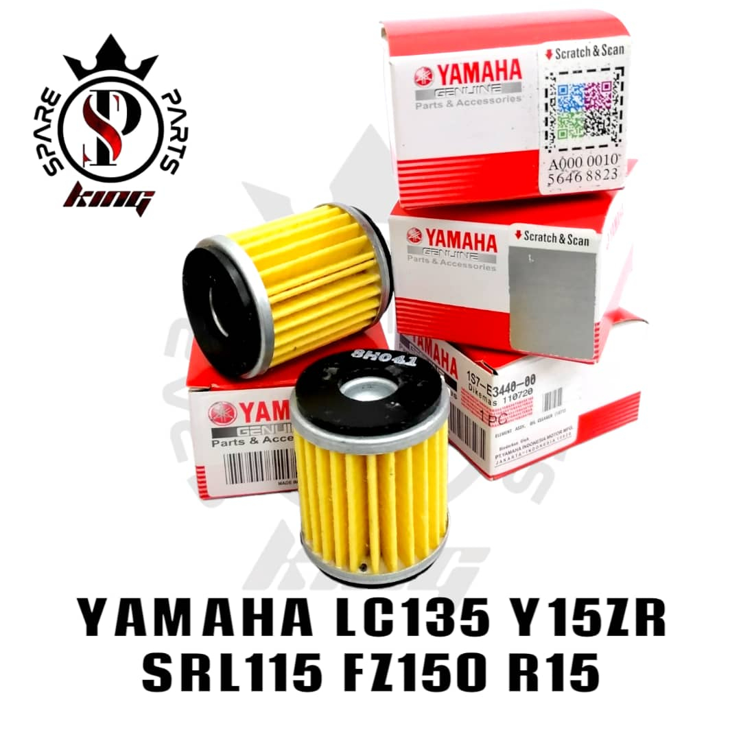 100% OIL FILTER YAMAHA OIL FILTER LC135 Y15 Y16 SRL115 FZ150 R15 YSUKU ...