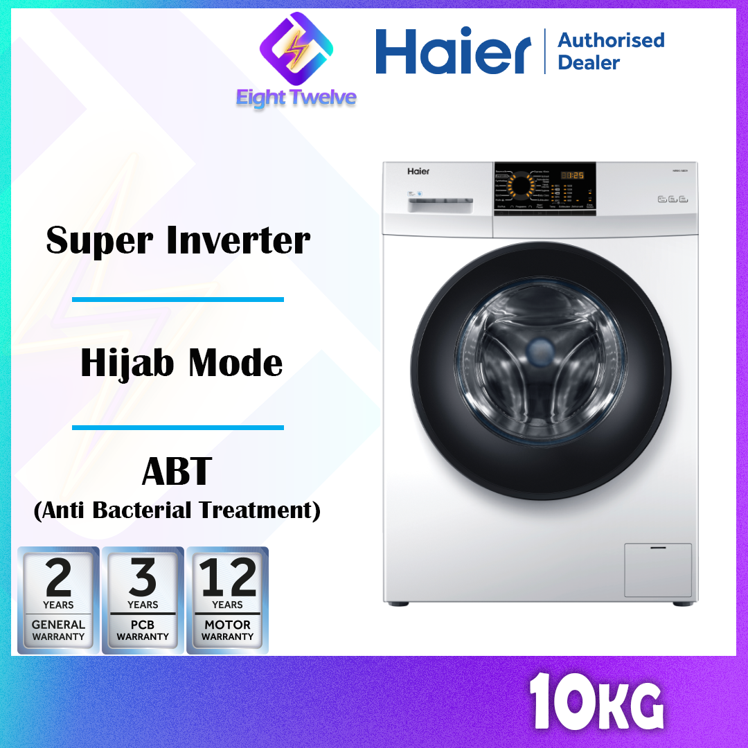 Haier Washer Dryer 10KG/7KG Front Load Inverter HWM100-FD10829/HDV70E1 ...