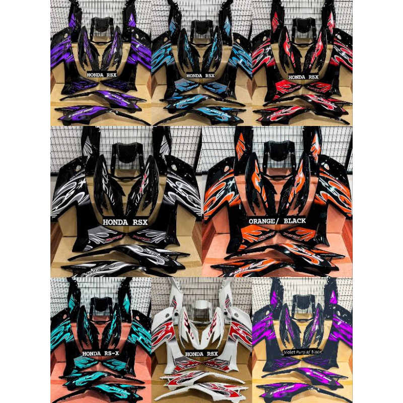 READY STOCK COVER SET HONDA RSX 150 V1 V2 Api Viral Terbaru Original ...