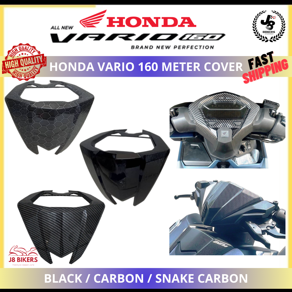NEW HONDA VARIO 125 CLICK 125 FRONT VISOR WINDSHIELD METER COVER 2 IN 1 ...