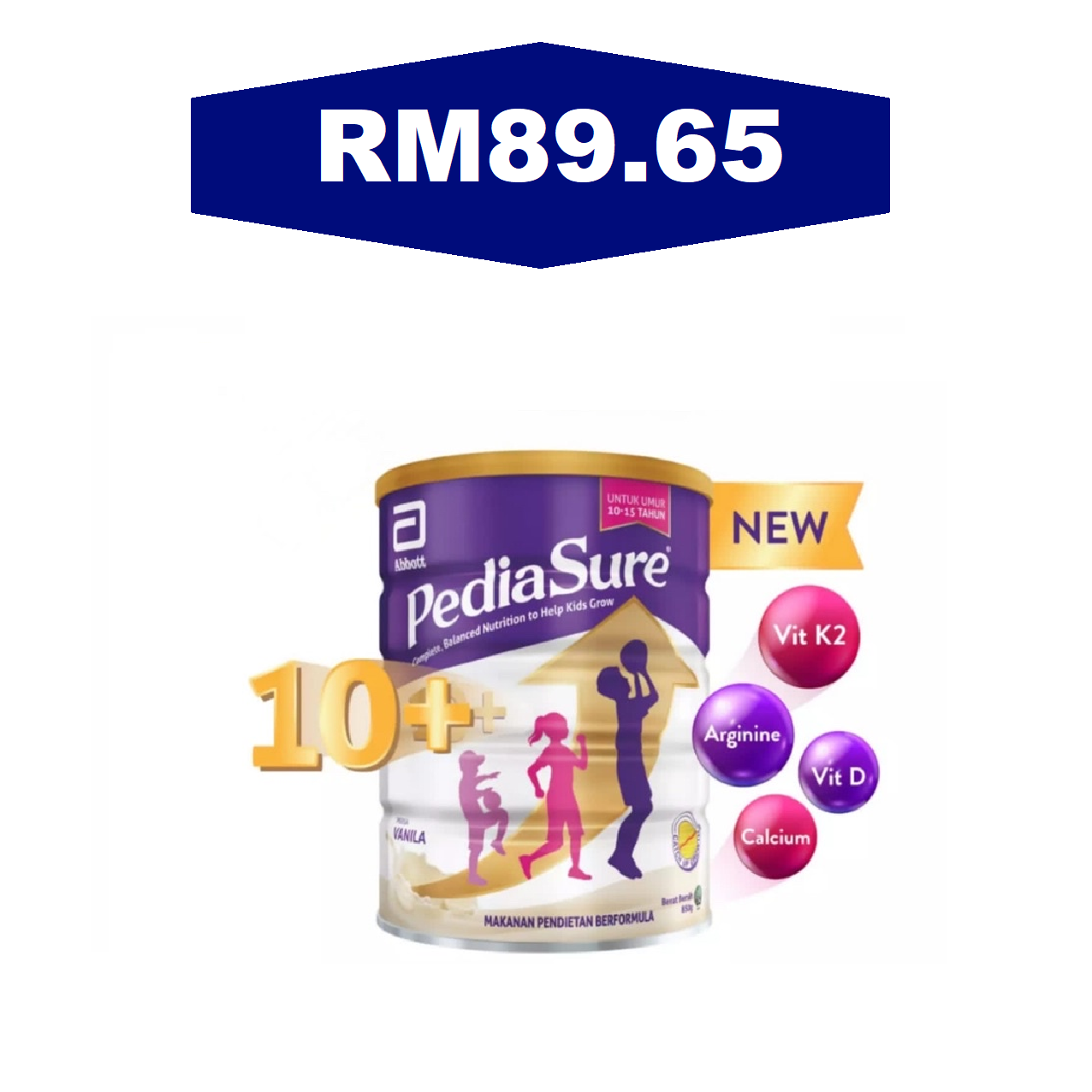 Pediasure 10 + Plus Chocolate(EXP 01/2026) / Vanilla 850g (EXP 01/2026) | Shopee Malaysia