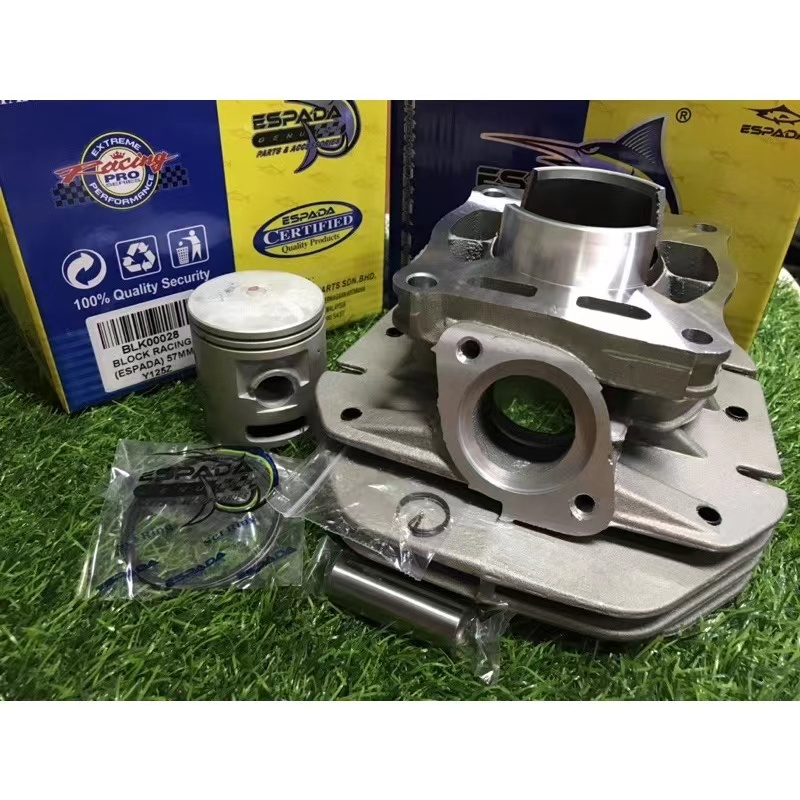 YAMAHA 125Z 125ZR Y125Z Y125ZR BLOCK BLOK RACING CYLINDER 57MM ESPADA ARATA | Shopee Malaysia