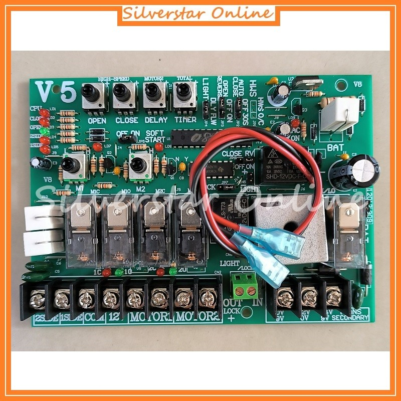 V5 Autogate Swing Arm Control Board PCB Panel Automatic Gate Auto S3 ...