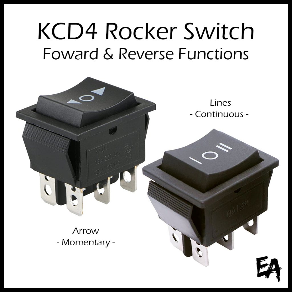 KCD4 6Pin DPDT Forward Reverse Rocker Switch | Shopee Malaysia