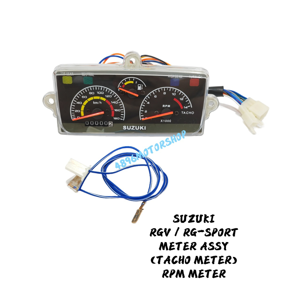 SUZUKI RGV / RG SPORT TACHO Meter ASSY RPM Speedometer RGV120 120 RG ...