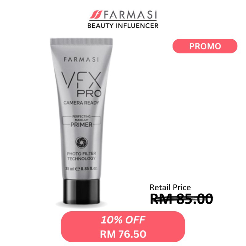 [READY STOCK] VFX Pro Camera Ready Primer 25ml EXPIRED 2027 | Shopee ...