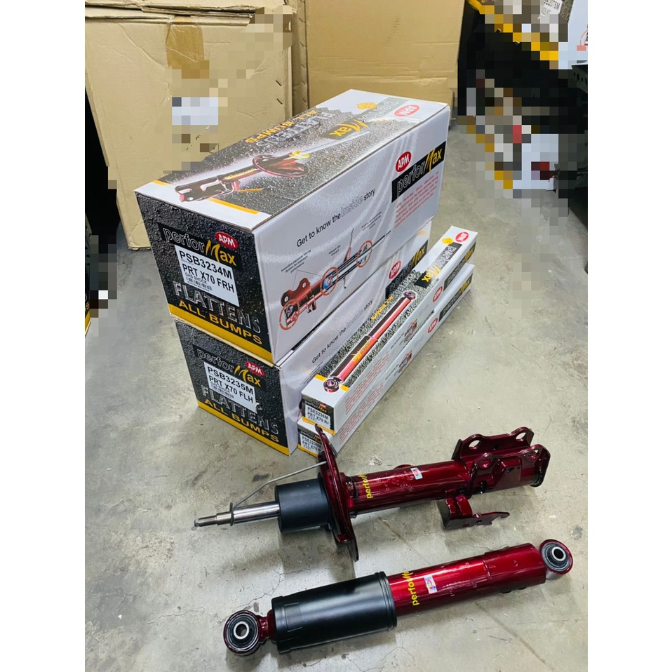 APM Performax Proton X70 Heavy Duty Sport Absorber Set -FRONT/ REAR ...