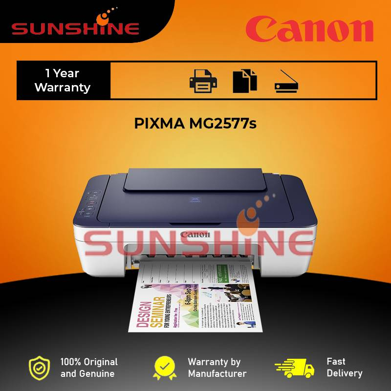Canon PIXMA MG2577S Affordable 3-In-One Printer ( MG2577S E410 2332 ...