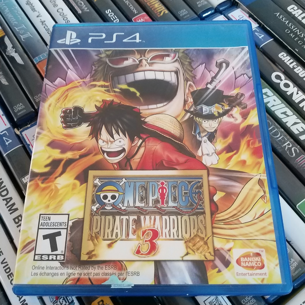PS4 GAME ONE PIECE PIRATE WARRIORS 3 [USED] | Shopee Malaysia
