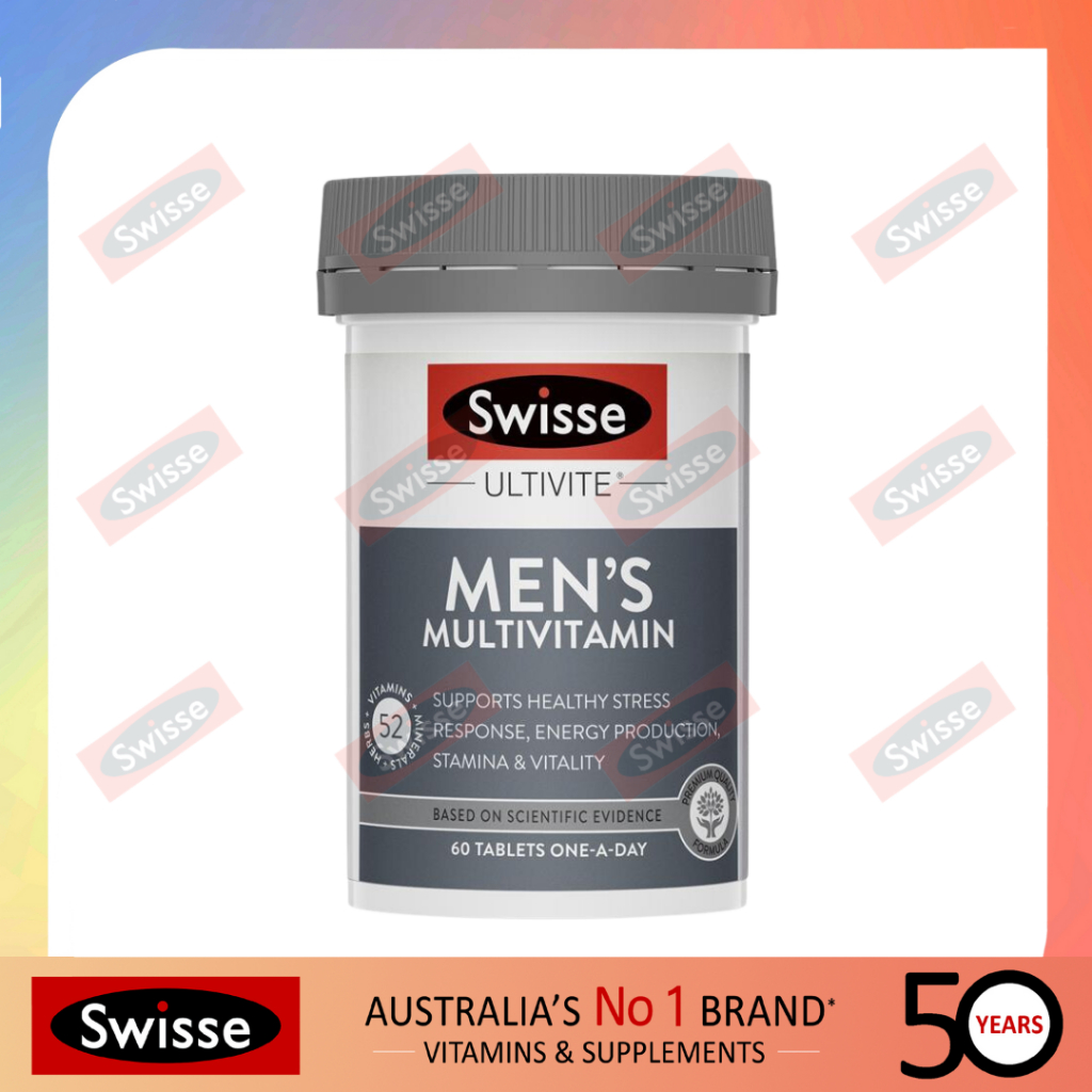 SWISSE Men's Ultivite Multivitamin (60 / 120 tablets) | Shopee Malaysia