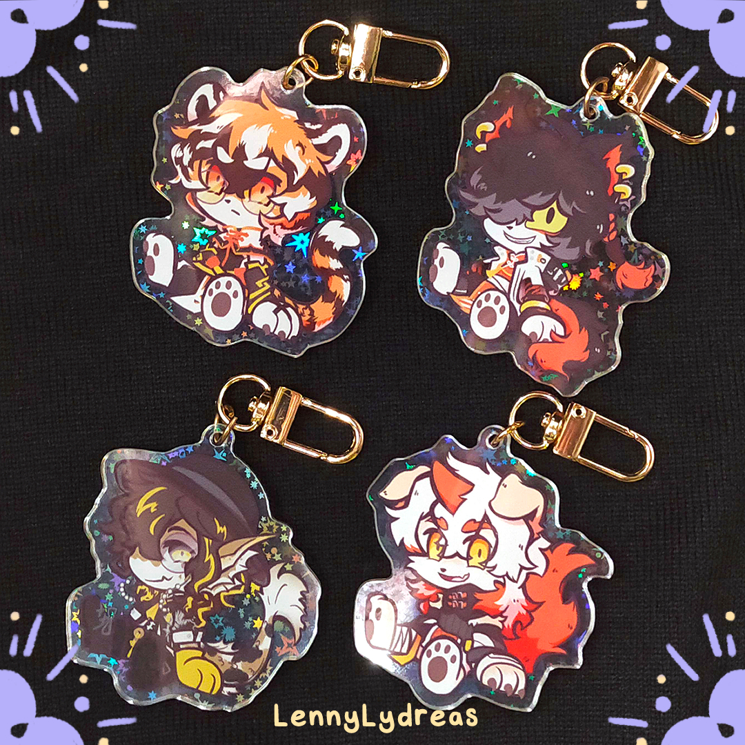 Arknights Keychain | Lee Detective Agency Keychains [LennyLydreas] 🍋 ...