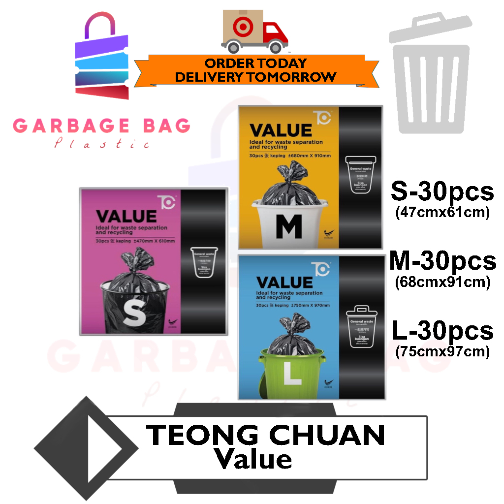 [Value] Garbage Bags S / M / L Ideas for waste separation and recycling ...