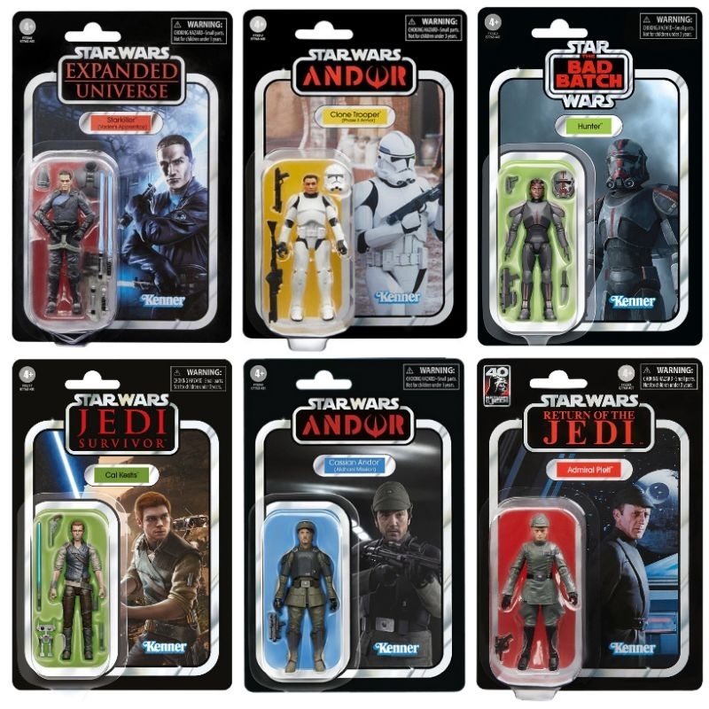 Star Wars The Vintage Collection Clone Trooper Hunter Starkiller Cal ...