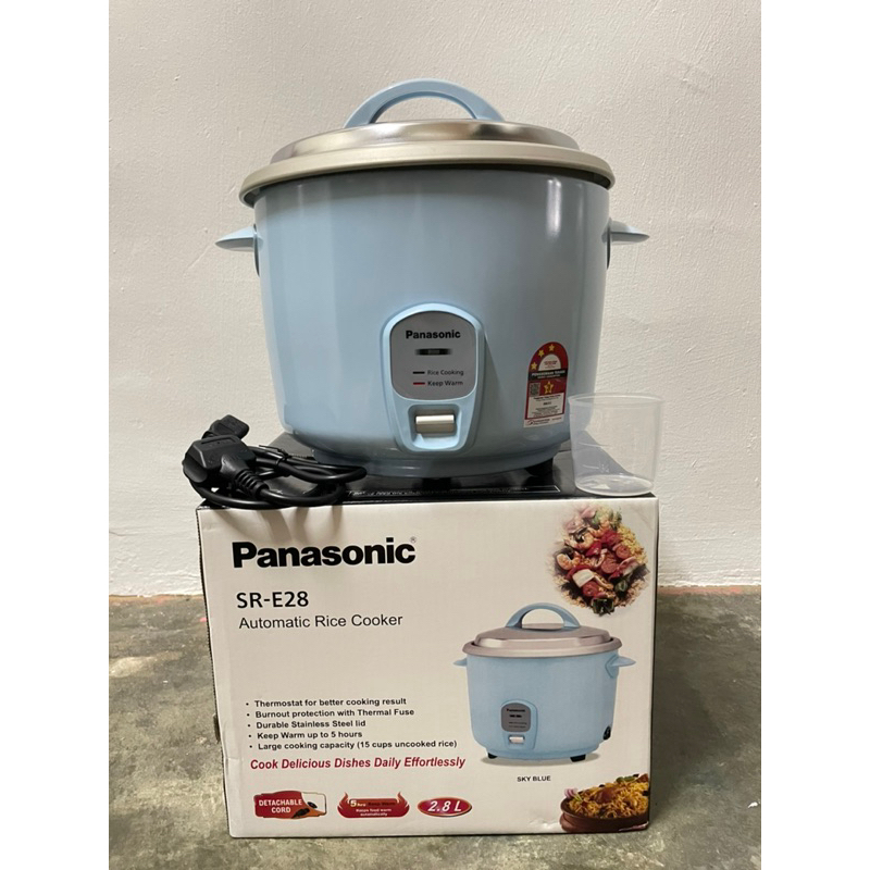 Panasonic Automatic Rice Cooker SR-E28 | Shopee Malaysia