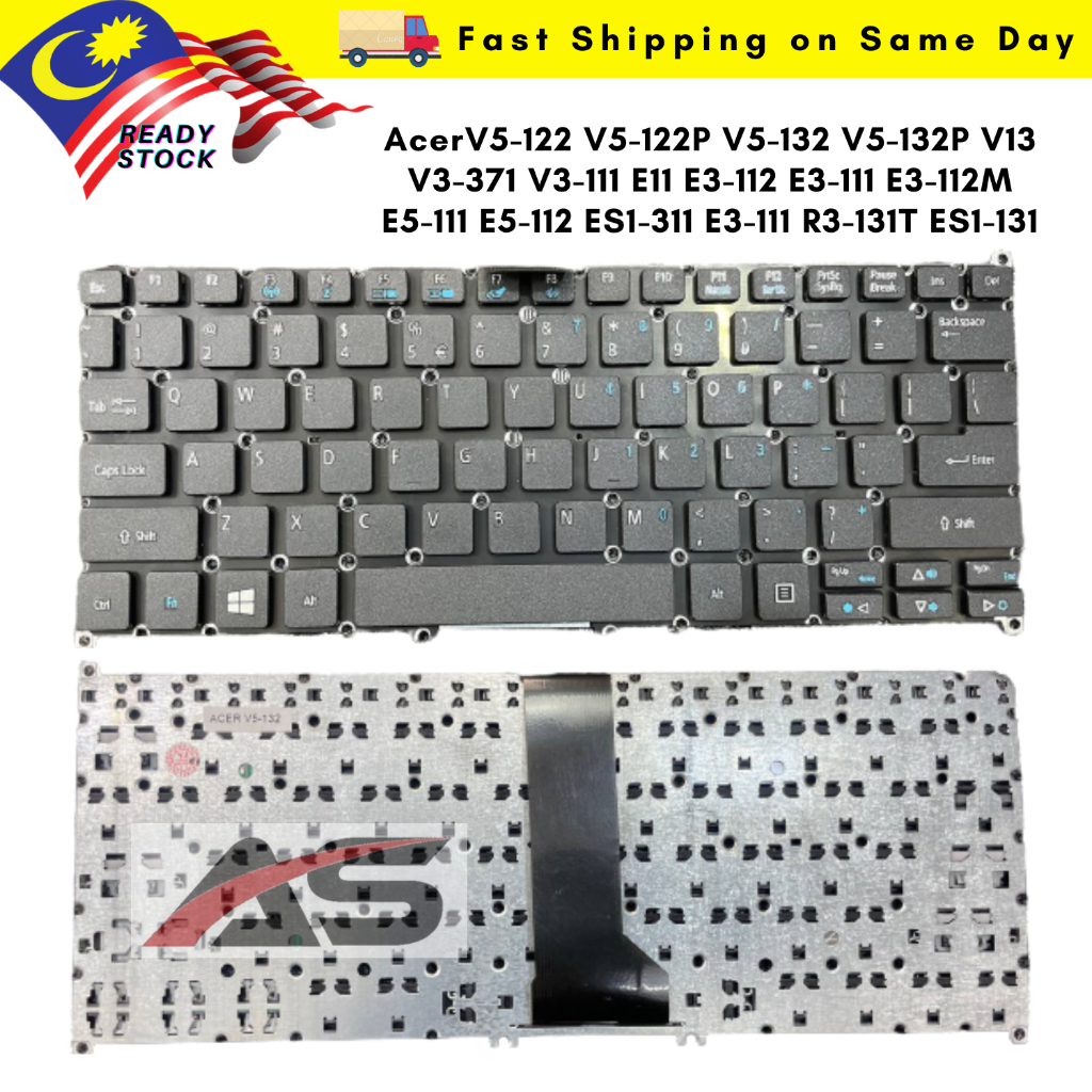Acer Aspire Keyboard E11 E3-112 E3-111 E3-112M E5-111 E5-112 ES1-311 E3 ...