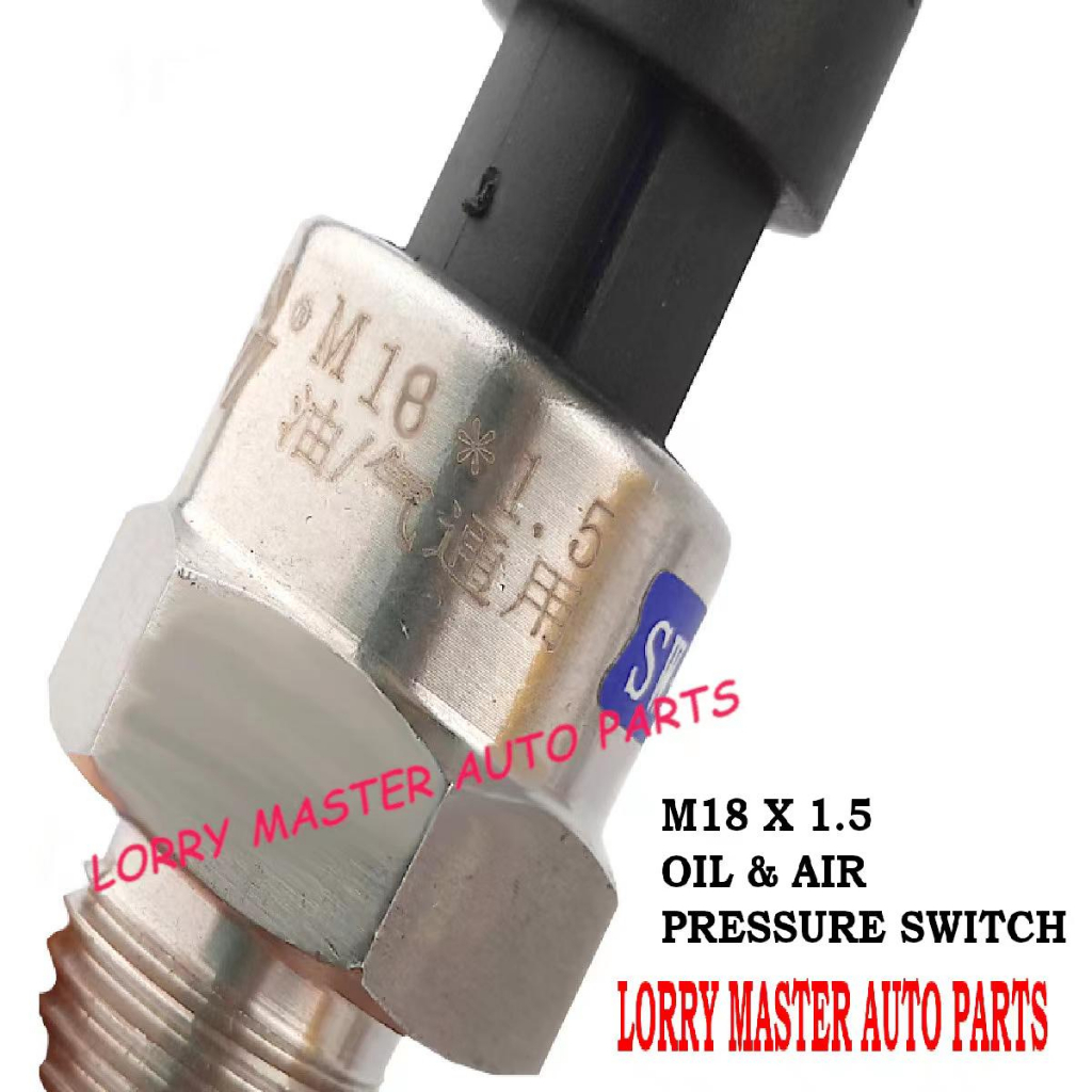 Universal 3 Pin Air Pressure Sensor Oil Pressure Sensor 12mm 14mm 16mm ...