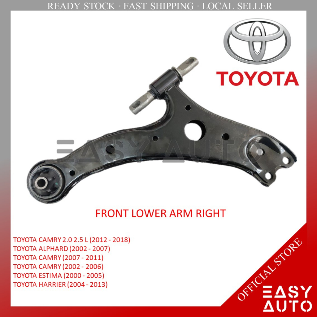 FRONT LOWER ARM RIGHT -48068-33050 - TOYOTA CAMRY ACV51/ASV51/ASV50 ...