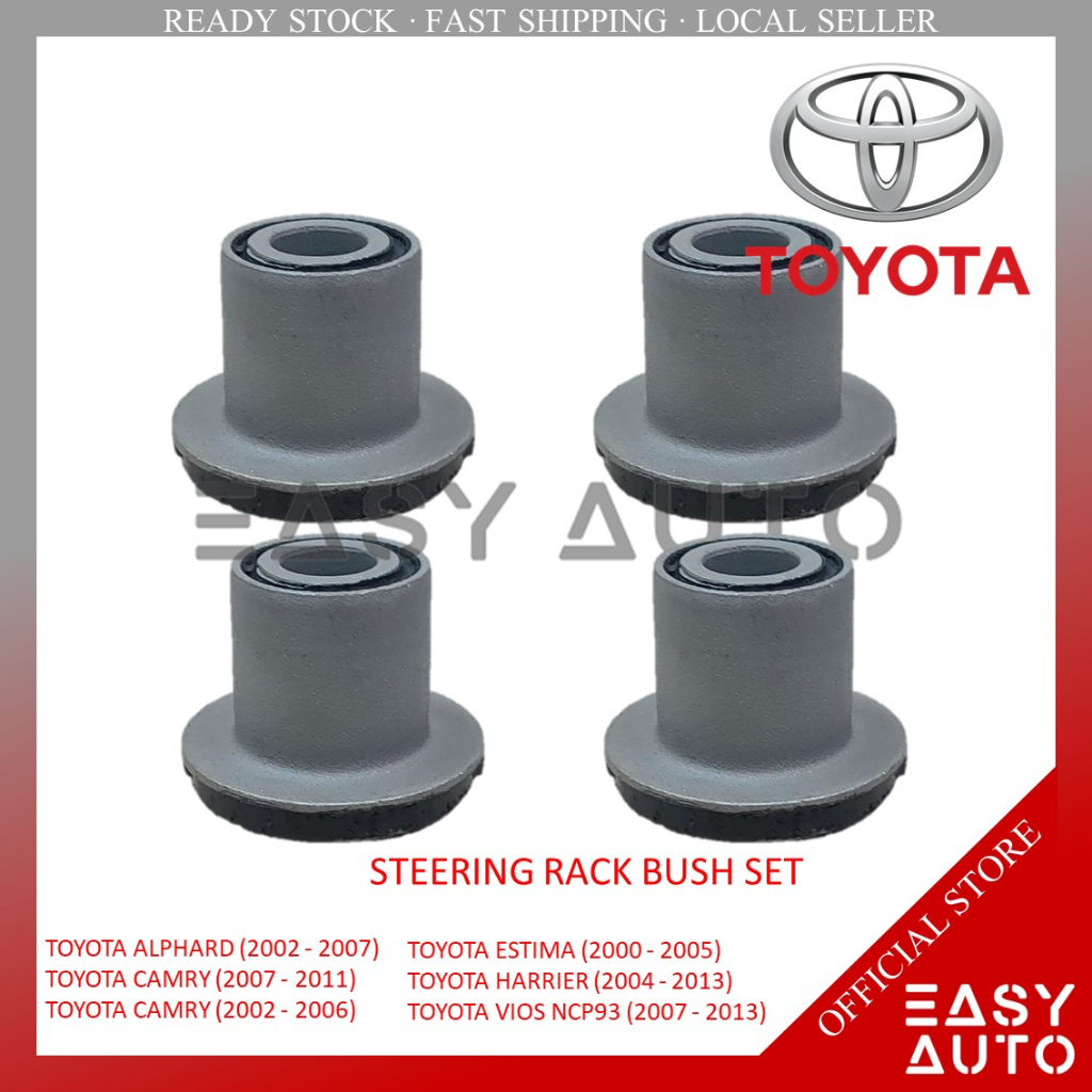 STEERING RACK BUSH 1SET 4PIECES -45516-28050 - TOYOTA ALPHARD,CAMRY ...