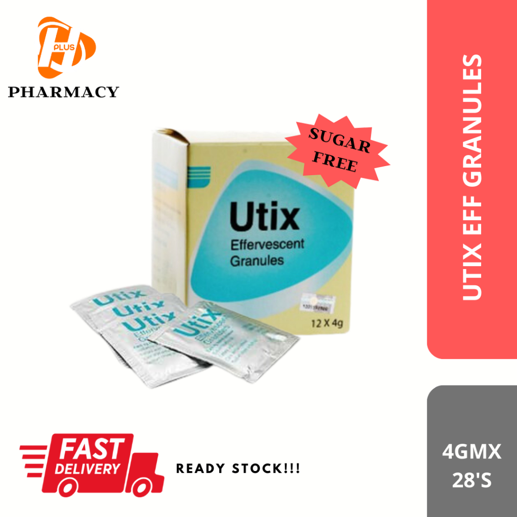 UTIX EFFERVENSENCE GRANULE 4GMX28'S | Shopee Malaysia