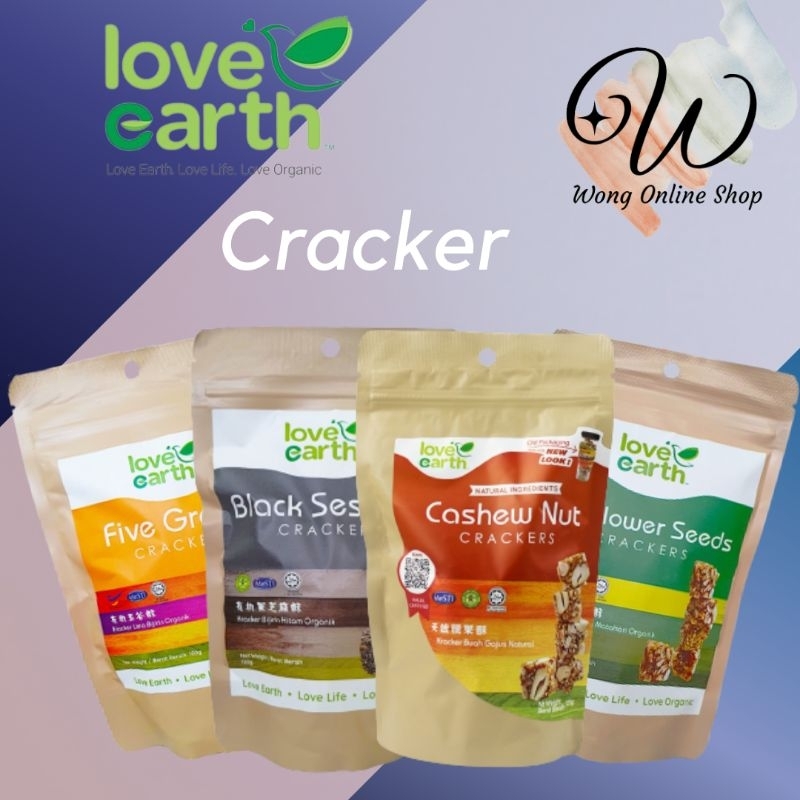 【Love Earth】Cracker 100g/120g | Shopee Malaysia