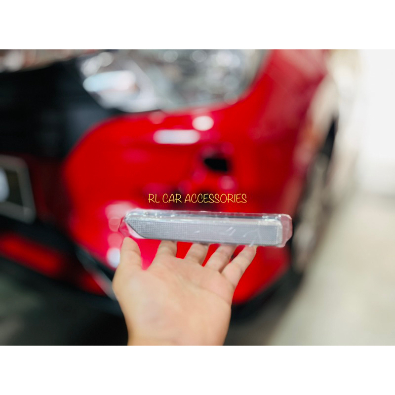 Perodua Axia 2023 2024 2025 front bumper DRL Fog led lamp cover ...