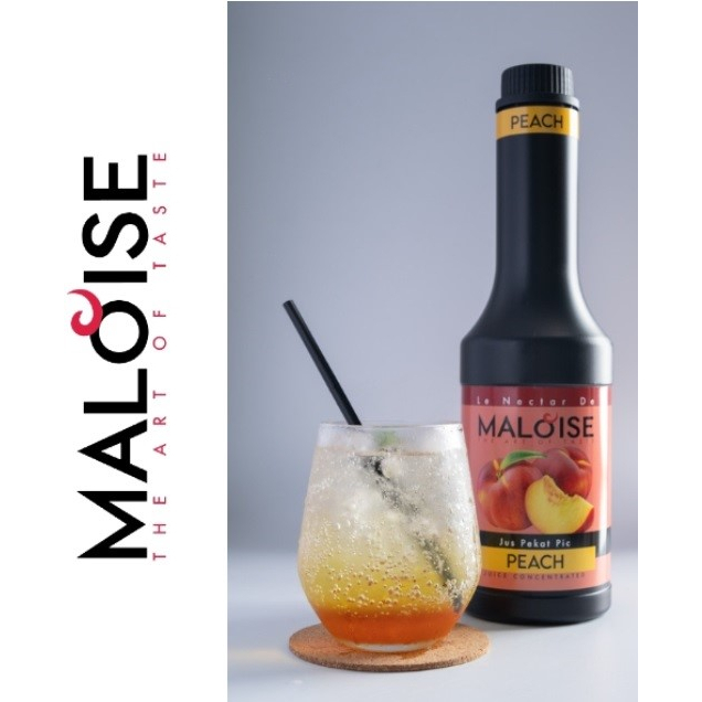 Maloise Peach Syrup for soda and cocktail(halal) | Shopee Malaysia