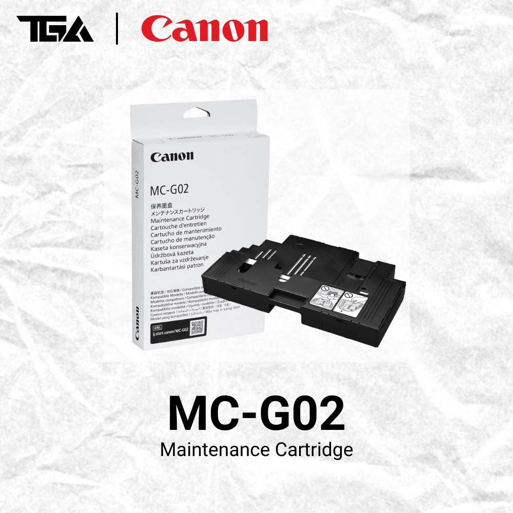Canon MC-G02 Maintenance Cartridge for G1020 / G2020 / G3020 / G3060 / G570 / G670 | Shopee Malaysia