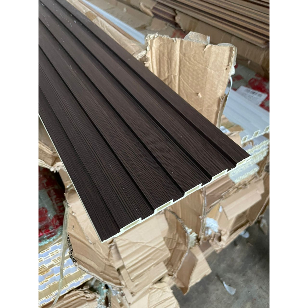 Fluted panel 9mm WPC panel waterproof 10 feet Interior Panel indoor ...