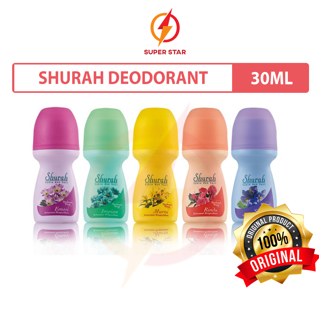 Shurah Deodoran Wangi (30ml) | Shopee Malaysia