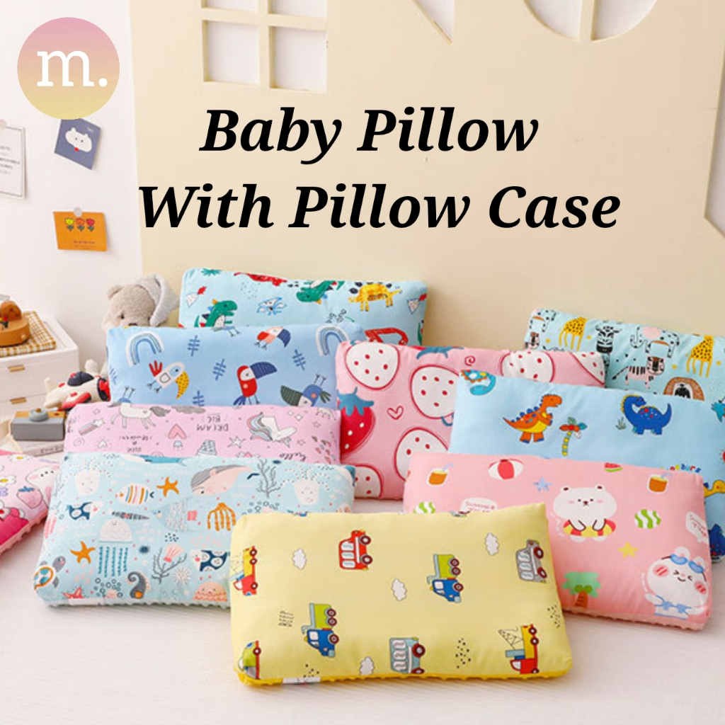 Children Kindergarten Nap Time Pillow With Removable Pillow Case Bantal ...