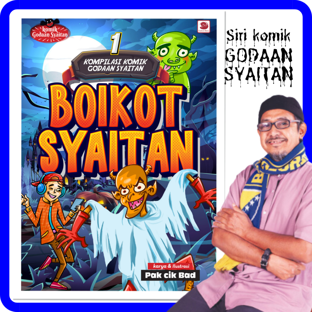 Siri Komik Kompilasi Godaan Syaitan Pak Cik Bad | Shopee Malaysia