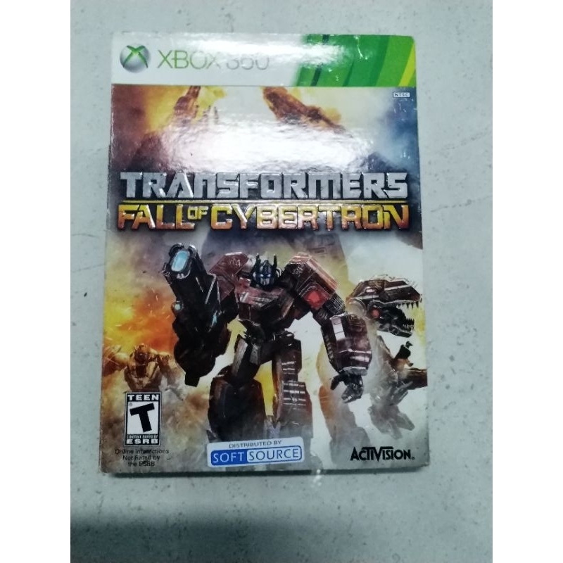 Xbox 360 Transformer Fall Of Cybertron USED | Shopee Malaysia