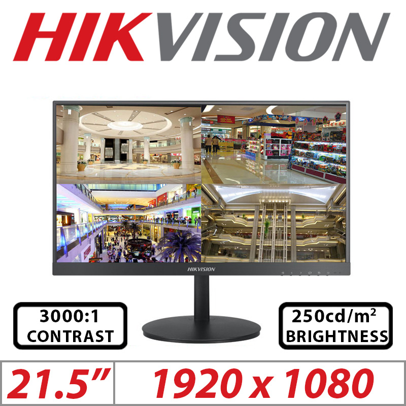 Hikvision DS-D5022FN-C 21.5 inch FHD Borderless Monitor - Hikvision ...