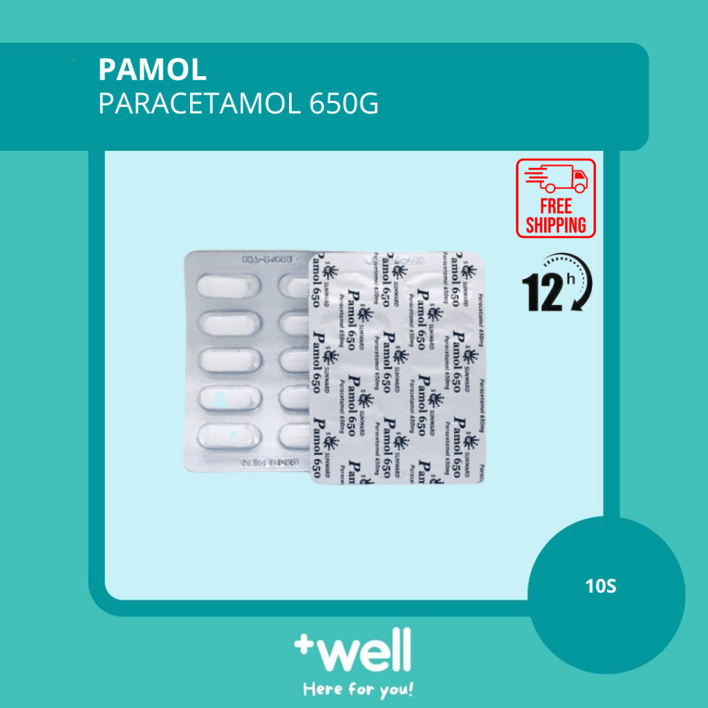 PAMOL PARACETAMOL 650G 10S | Shopee Malaysia