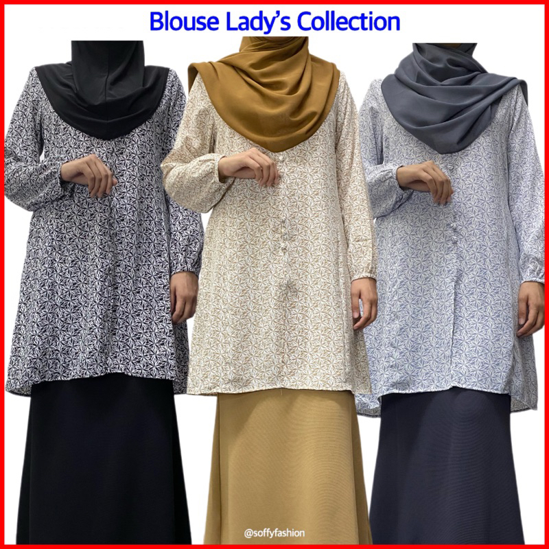BLOUSE SAHAJA ️LADY’S COLLECTION WOMEN CASUAL WEAR GLADYS SIGNATURE ...