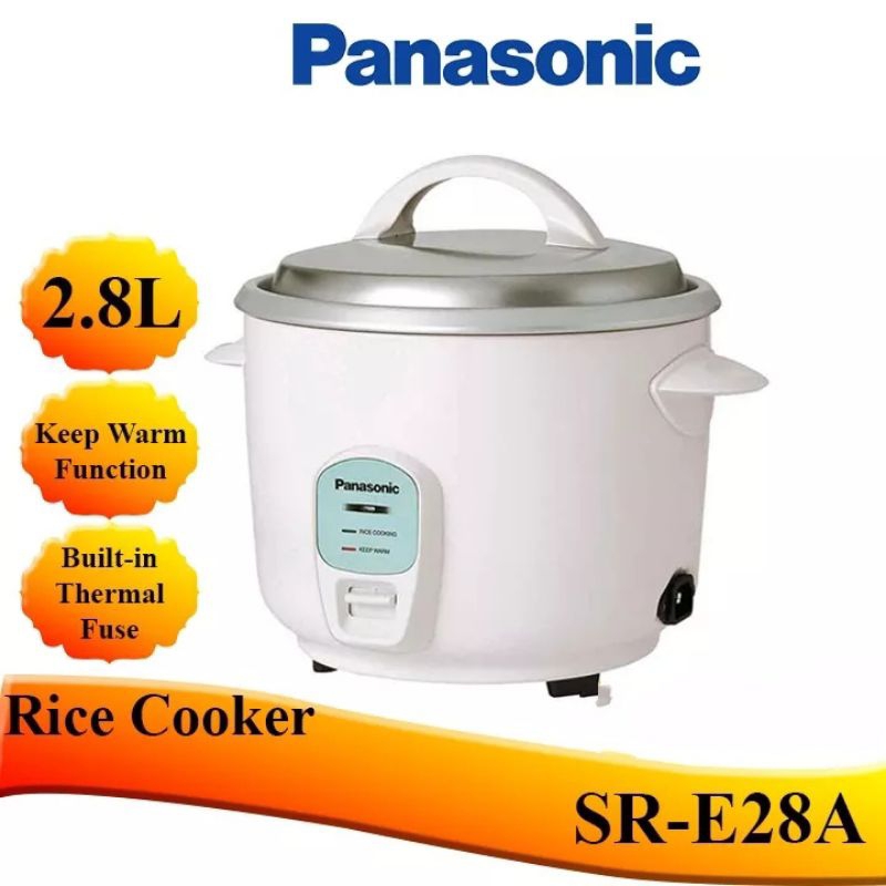 PANASONIC Rice Cooker SR-E28 /SR-E28ASKN Conventional (Random Colour ...